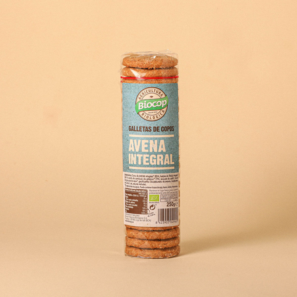 Galetes De Civada Integral Biocop 250g Ametllerorigen Ametller Origen